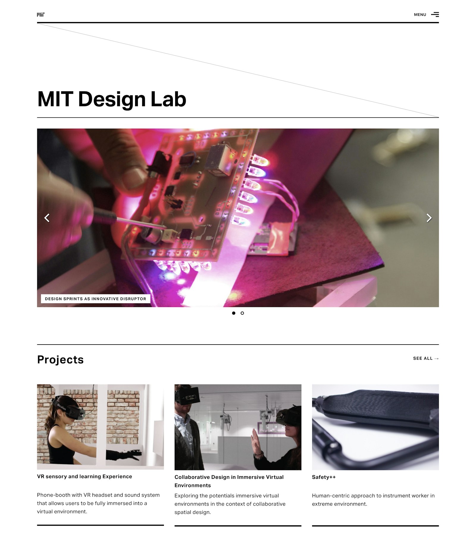 MIT Design Lab | Work — Dixon & Moe