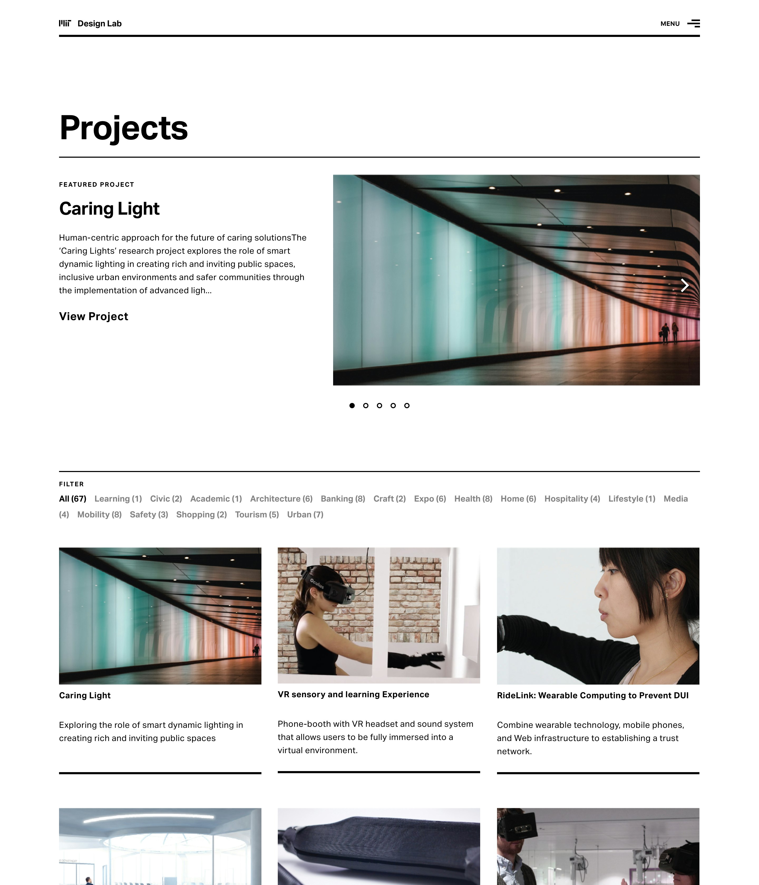 MIT Design Lab | Work — Dixon & Moe